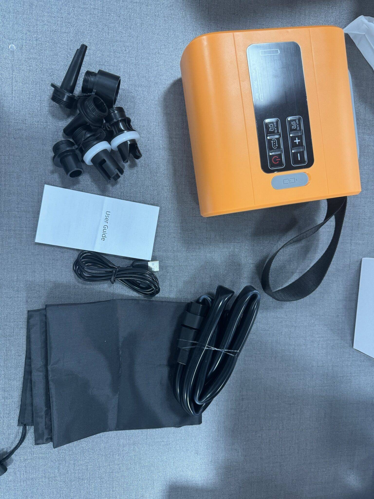 22 PSI – Powerful & Portable Lithium Battery Air Pump